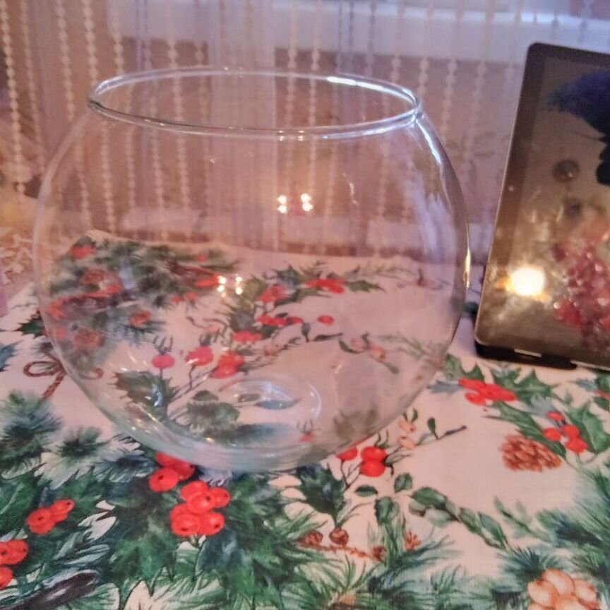 Аквариум 6 литров, совершенно новый