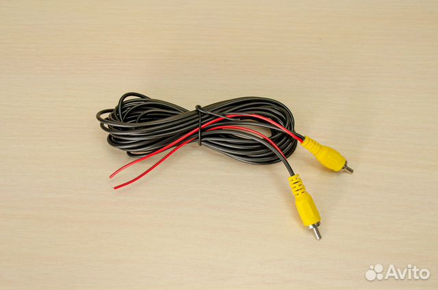 Провод для камеры с RCA разъемом 6 метров купить в Новосибирске | Авито