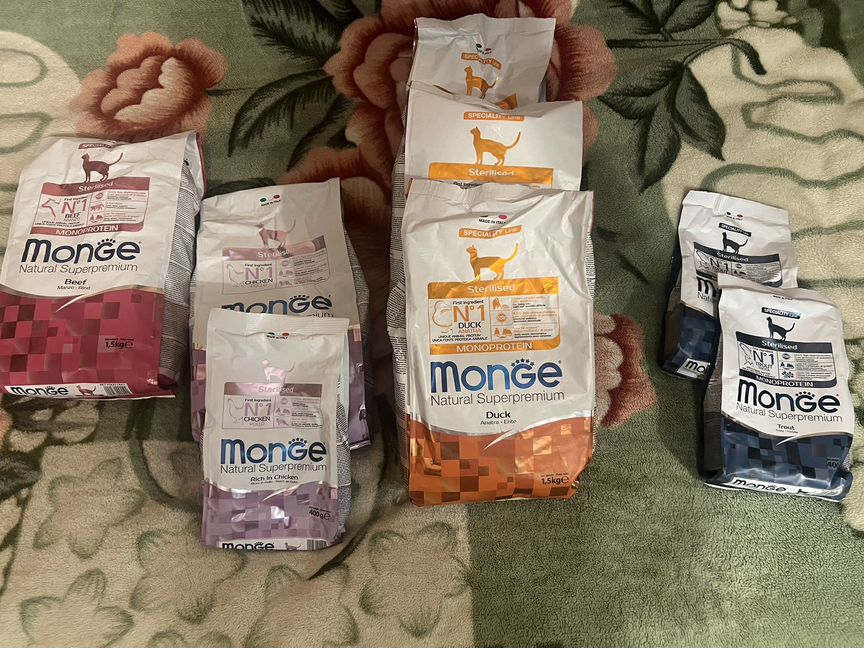 Корм для кошек monge