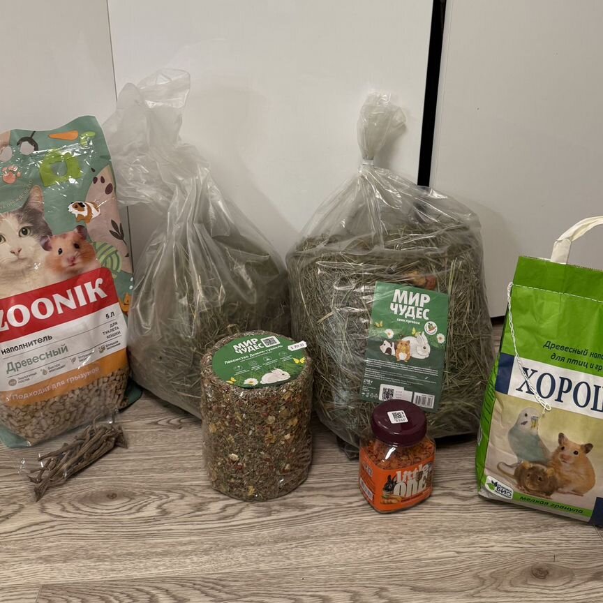 Еда и вкусняшки для кролика