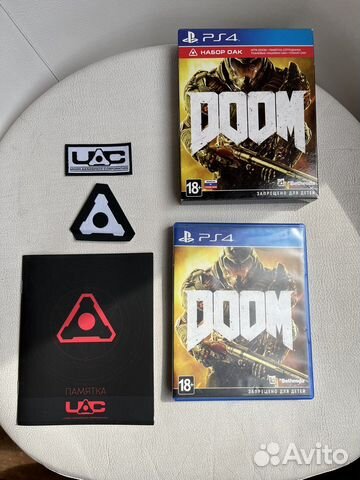 Doom ps4 Коллекционное издание купить в Москве | Электроника | Авито