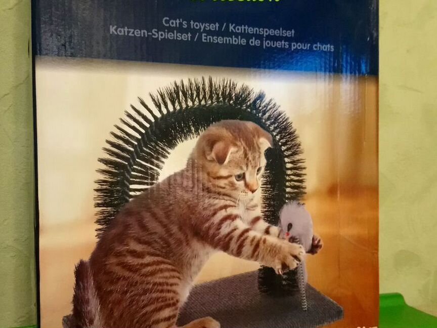 Чесалка-когтеточка для кошек "Арка"