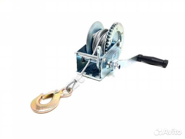 Лебедка барабанная ручная 800кг Hand Winch купить в Москве | Авито