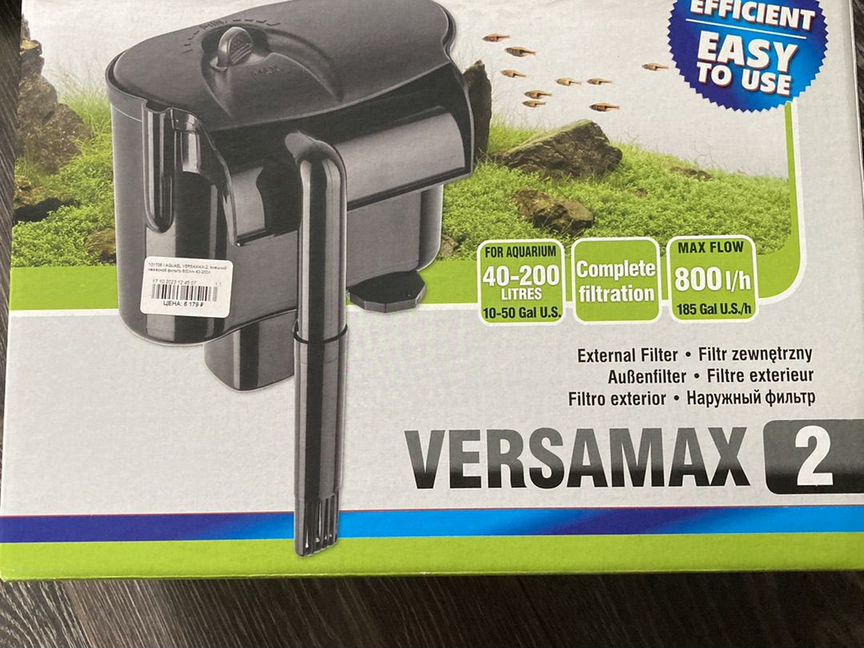 Фильтр aquael versamax 2 для аквариума 40 - 200 л