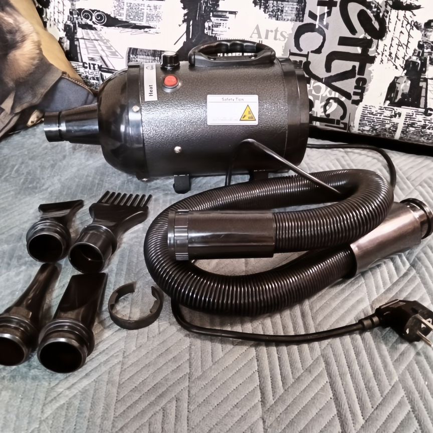 Фен компрессор для сушки собак