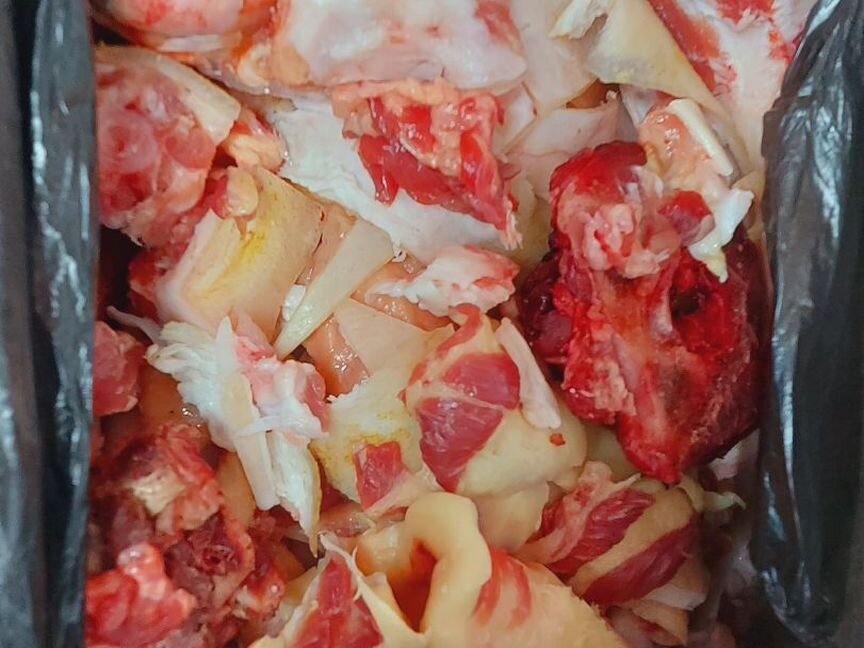 Кости, обрезки