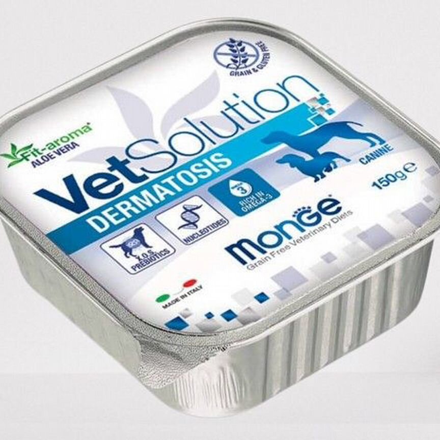 Влажный корм для собак Monge VetSolution Dog Derma