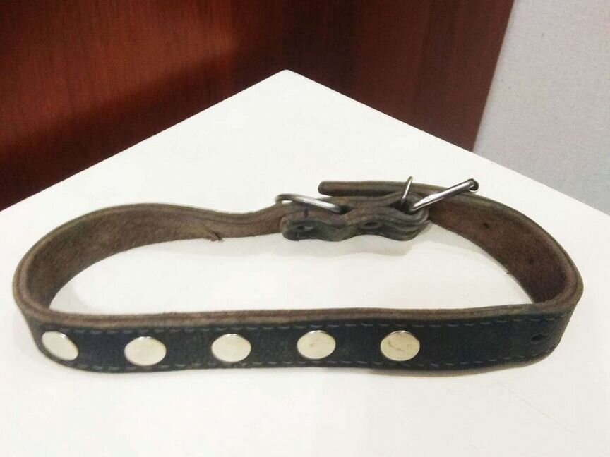 Ошейник коженный не Китай