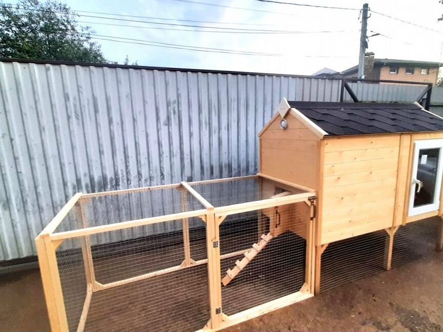 Курятник зимний