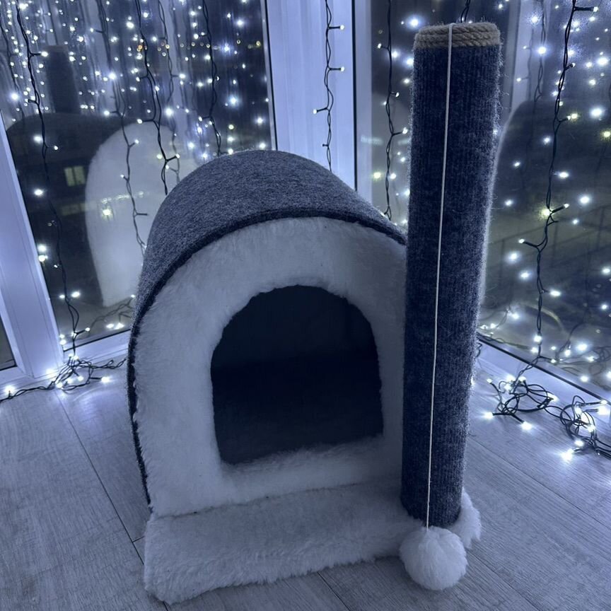 Домик когтеточка для кошек