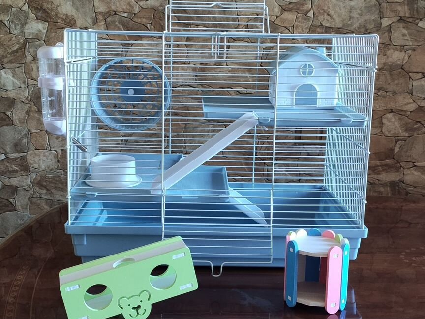 Новая разборная клетка для грызунов