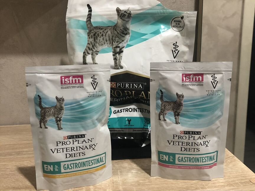 Сухой и влажный proplan veterinary diet