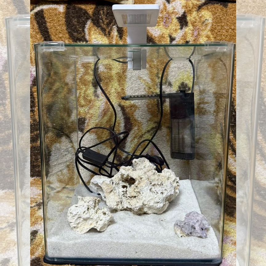 Аквариумы dennerle и aquael 30 литров