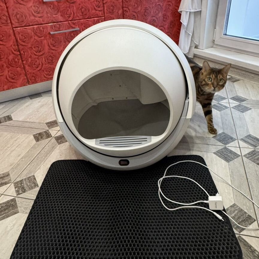Автоматический туалет для кошек petree