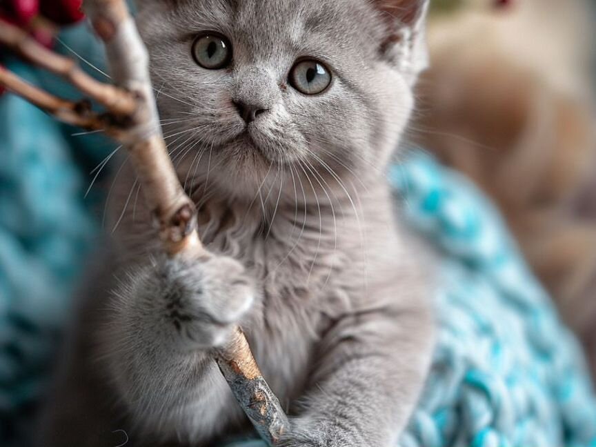 Британские голубые и лиловые котята