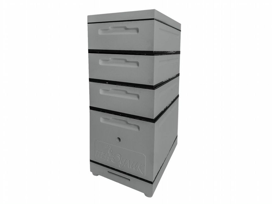 Улей 8 рамочный 1 Дадан 3 магазина с покраской