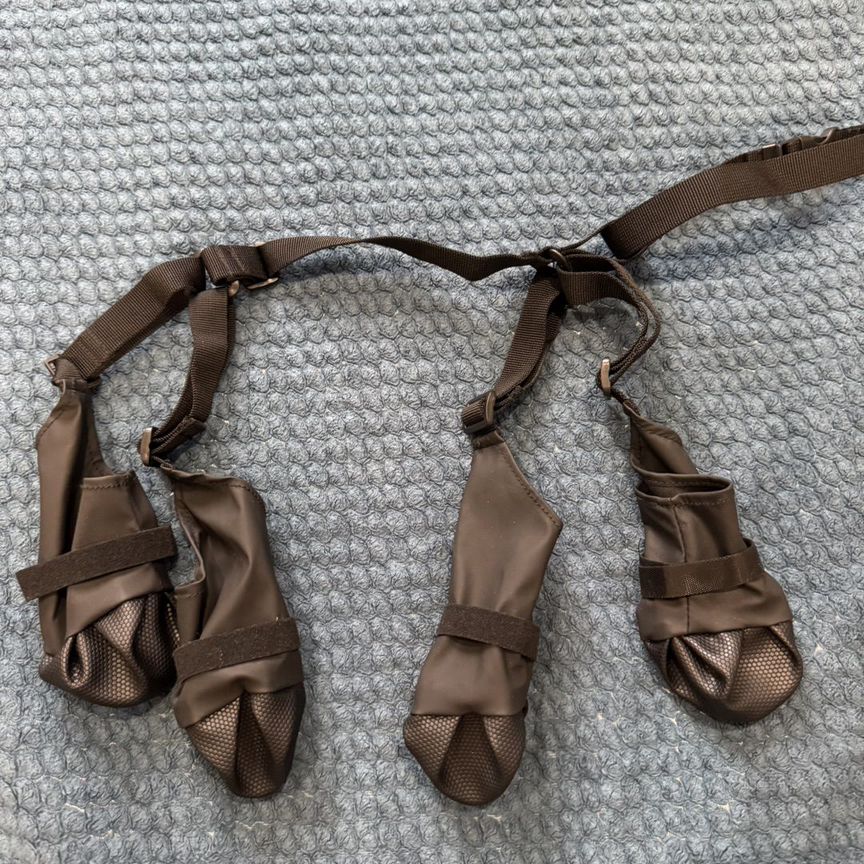 Сапожки для собак на подтяжках