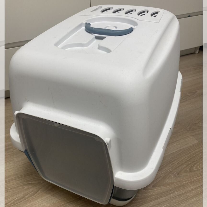 Туалет домик для кошек большой