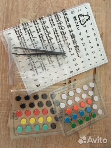 Fanatec Button Caps and Sticker Set купить в Москве | Электроника | Авито