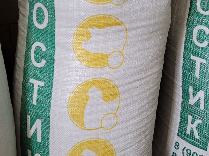 Полнорационный комбикорм д/кур несушек Ростик 40кг