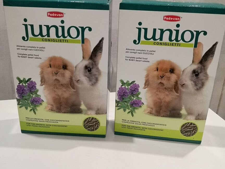 Корм для кроликов padovan junior coniglietti