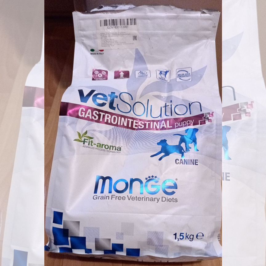 Корм Monge VetSolution Dog Gastrointestinal Puppy