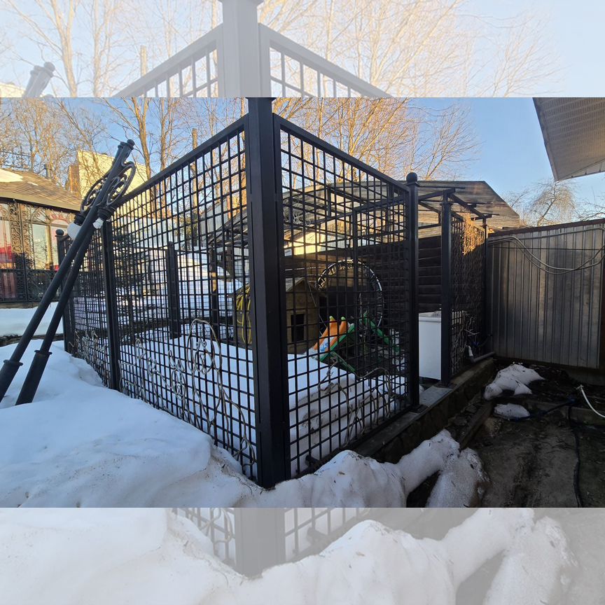 Вольер для собак бу уличный