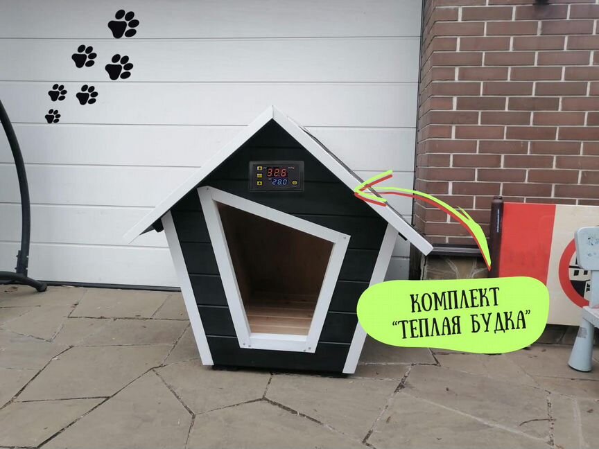 Теплая будка комплект