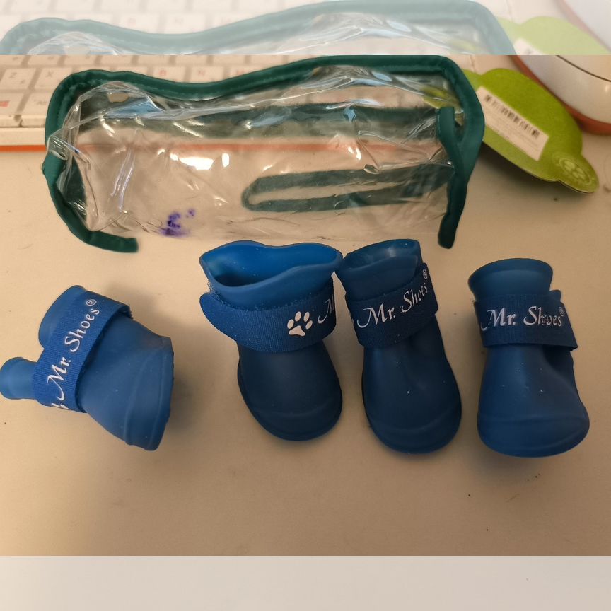 Ботинки для собак резиновые