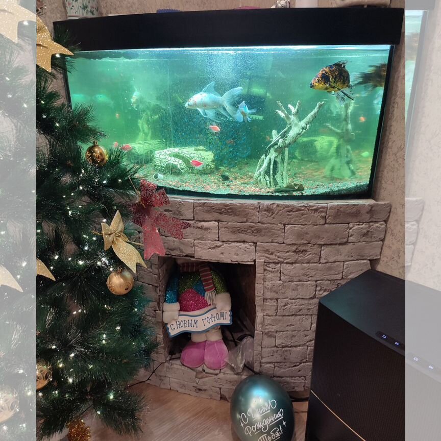 Аквариум с тумбой 120 л