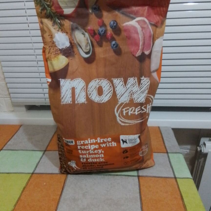 Корм для собак Now fresh