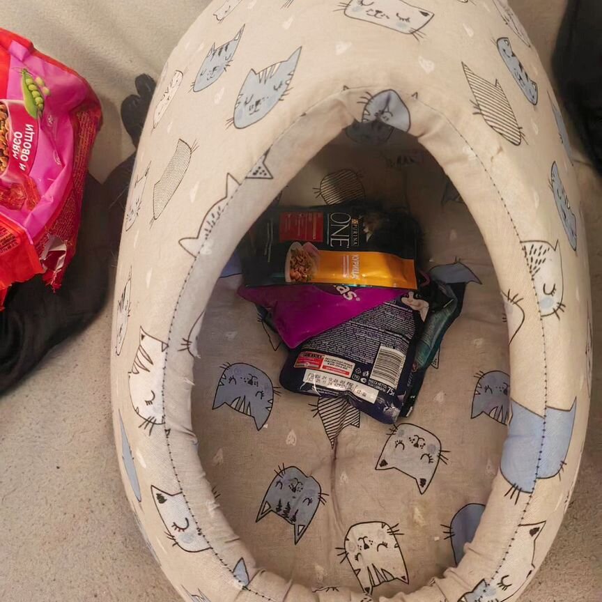 Кошачий домик бу