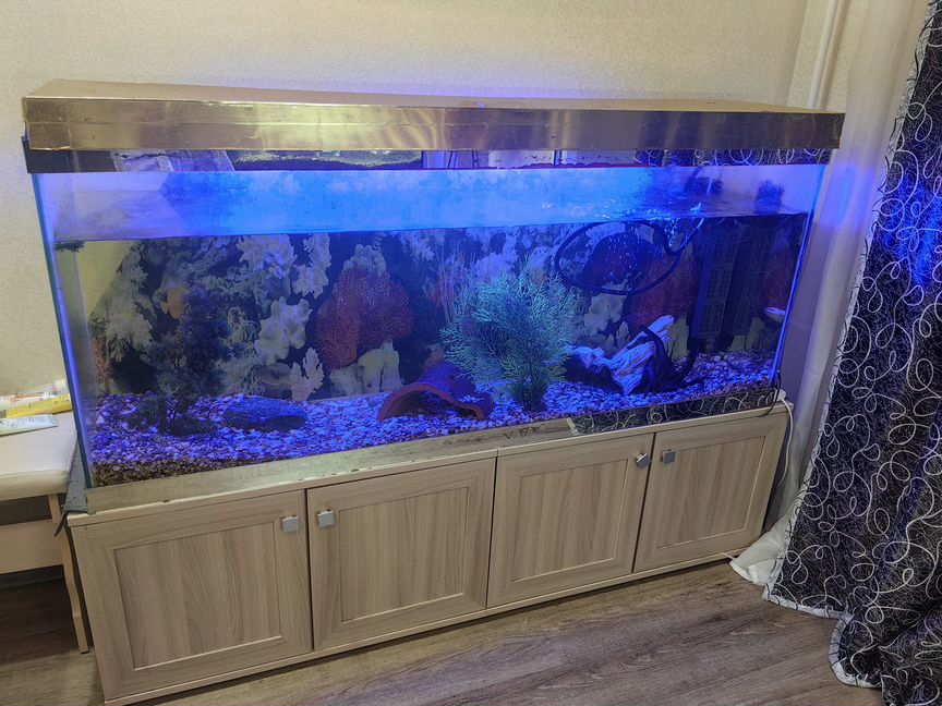Аквариум 380 литров с тумбой