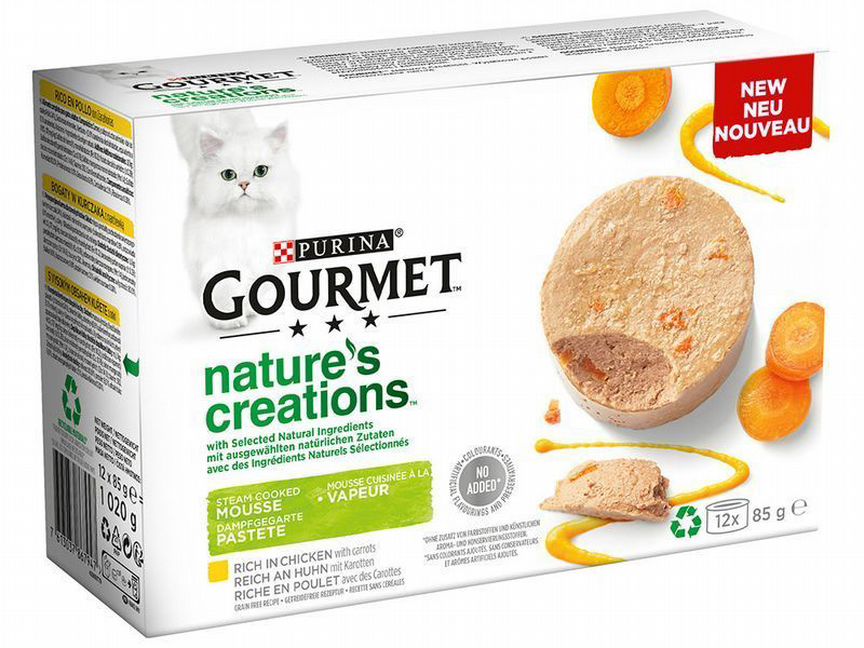 Корм для кошек gourmet