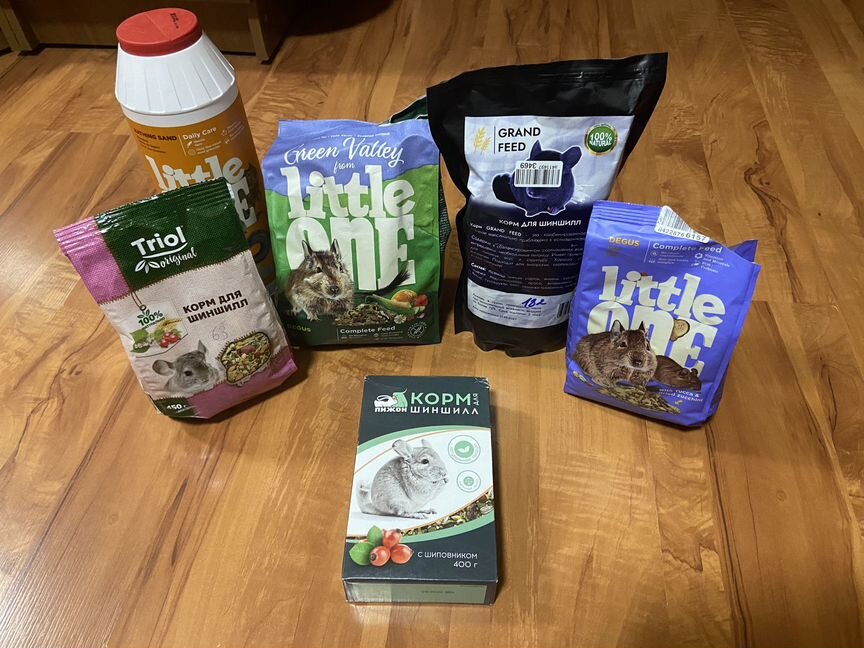 Корм для Дегу/ шиншилл