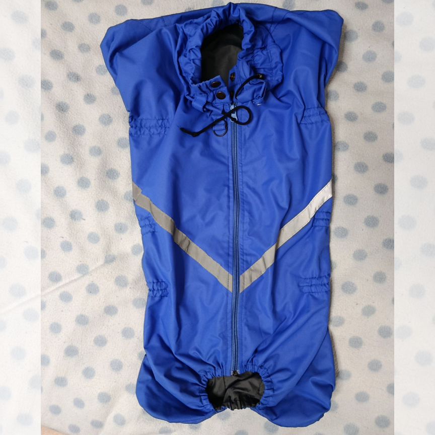 Комбинезон дождевик для корги размер М