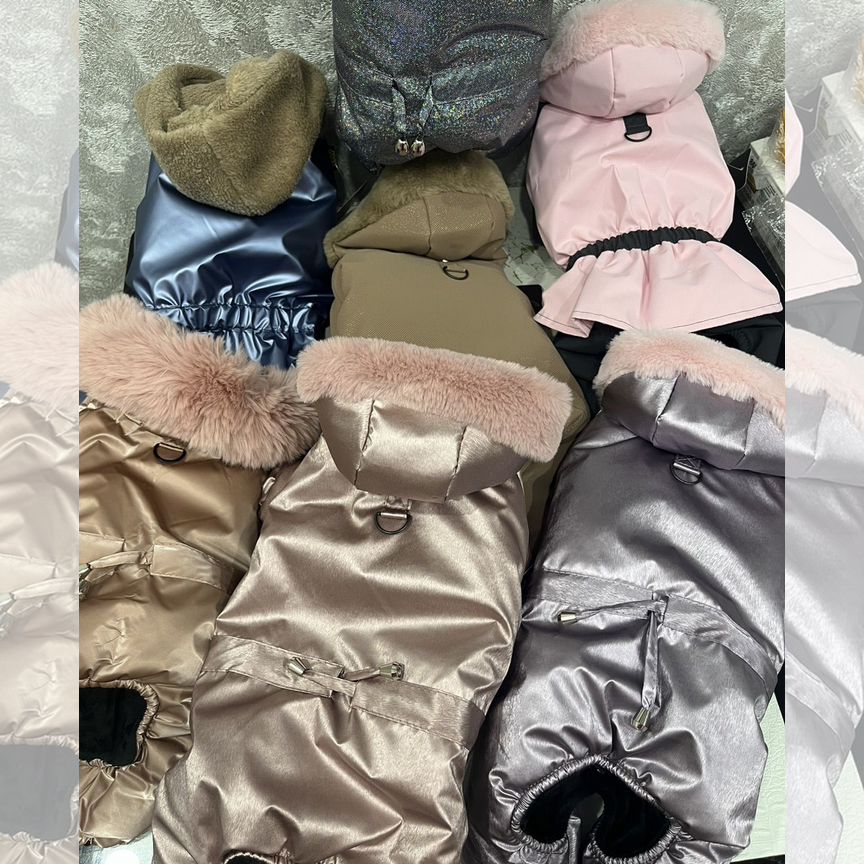 Зимние комбинезоны для собак супер премиум