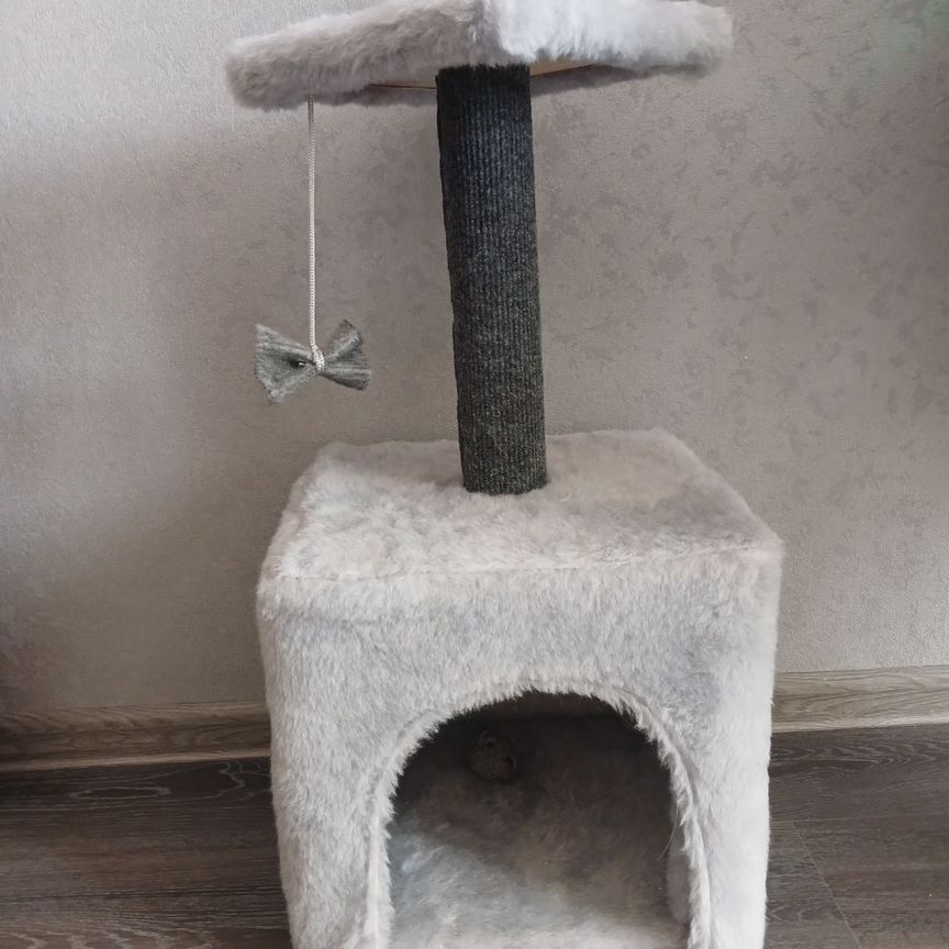 Домик для кошки с когтеточкой