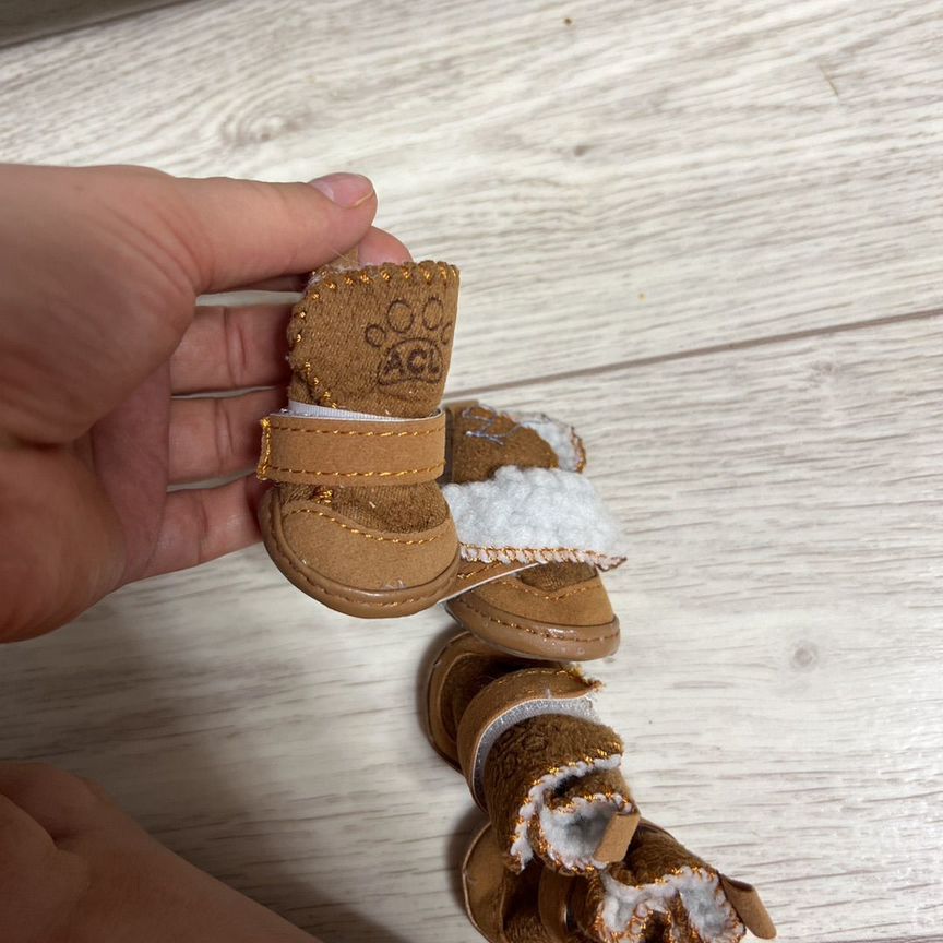 Зимние ботинки для собак