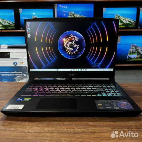 Ноутбук MSI Katana 15 B13VFK-647XRU RTX4060 купить в Курске ...