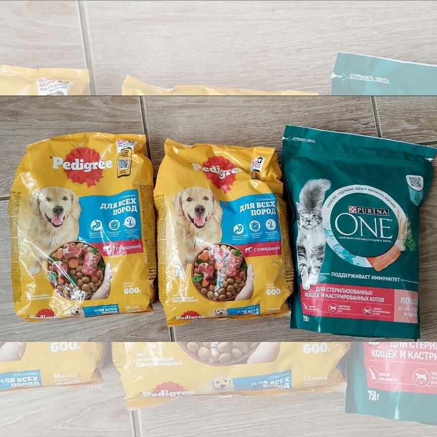 Корма для животных