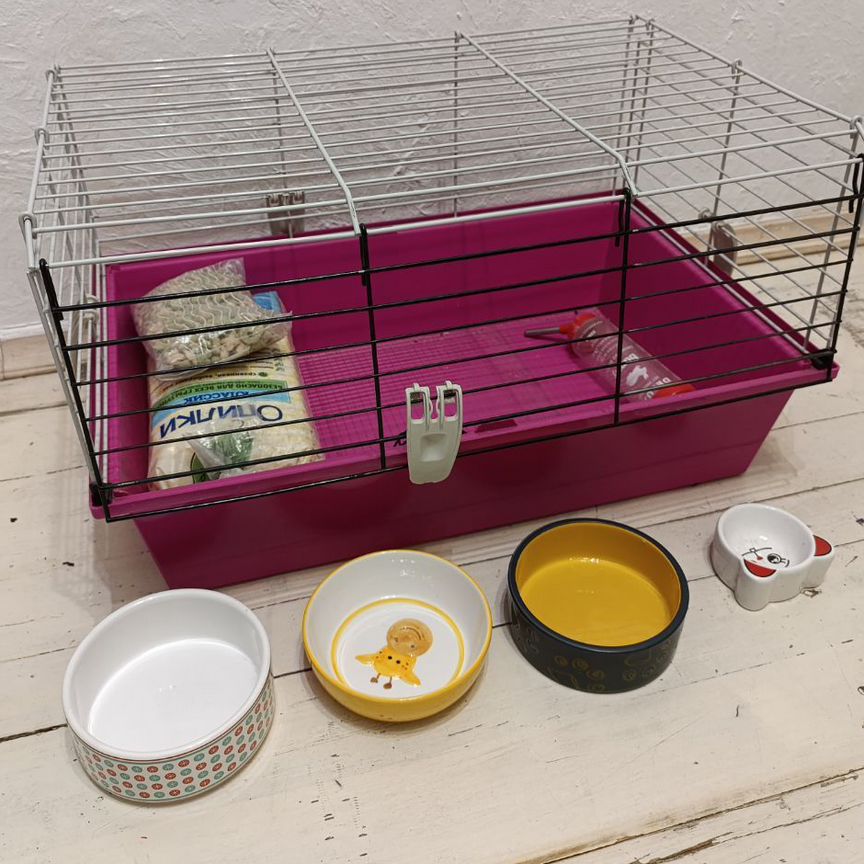 Клетка для грызунов большая 58х38