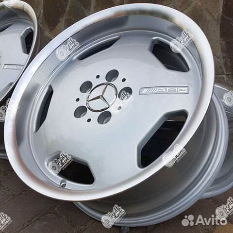 Mercedes Monoblock AMG r17 5*112 8J ET35 Silver ML купить в Ростове-на ...