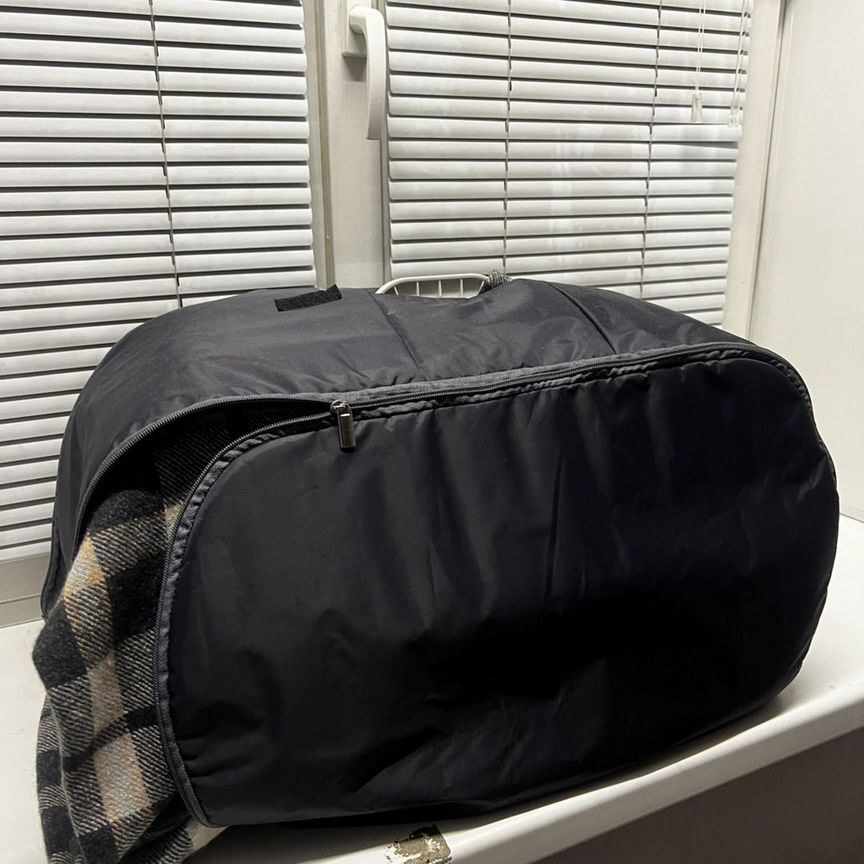 Переноска для кошек с уплотнением и чехлом