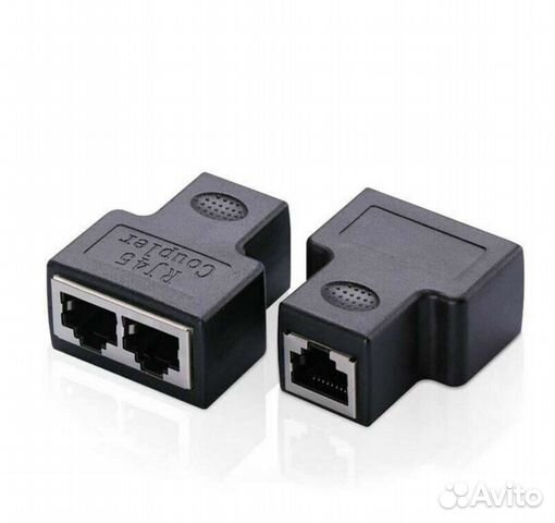 Адаптер-разветвитель RJ45 - 2RJ45 (2шт) купить в Москве | Электроника ...