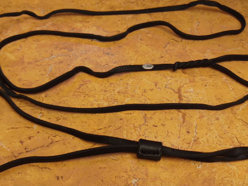 Ринговка для собак кожаная