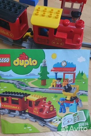 Lego duplo железная дорога поезд купить в Краснодаре | Личные вещи | Авито