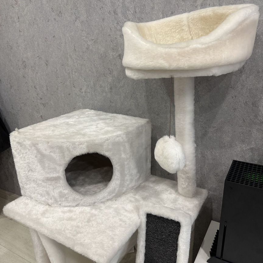 Когтеточка домик для кошки