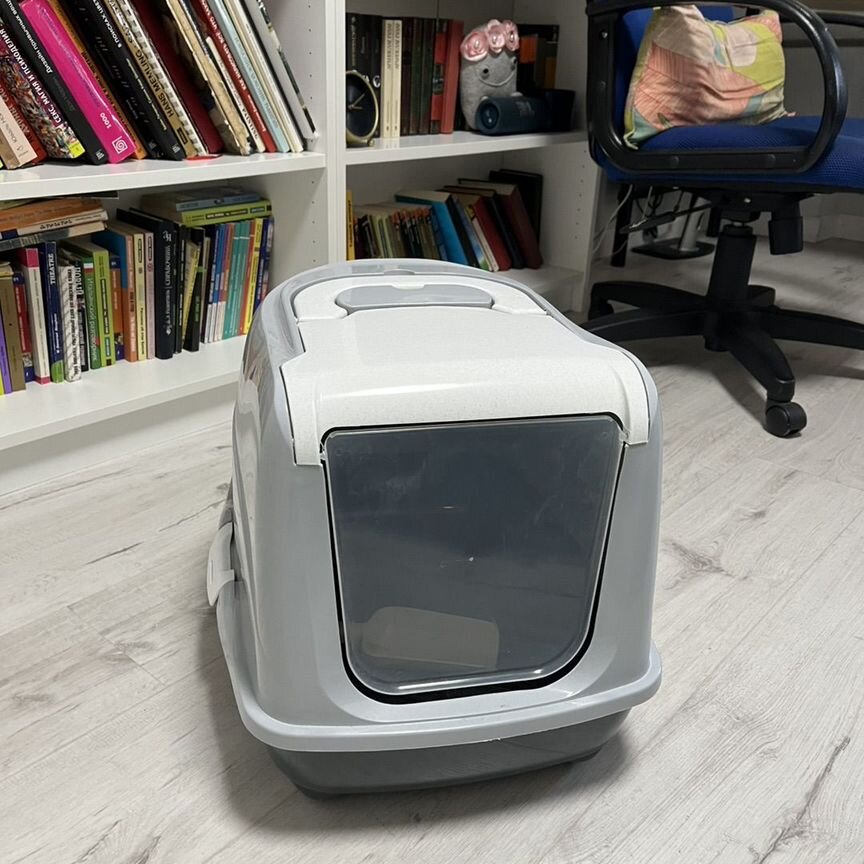 Кошачий лоток домик