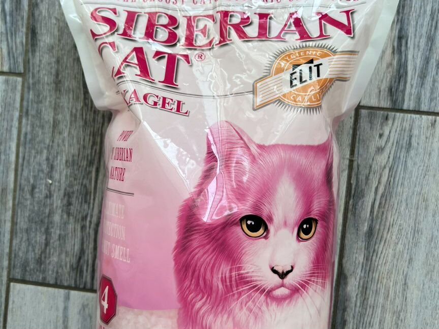 Наполнитель для кошек siberian cat 4 литра